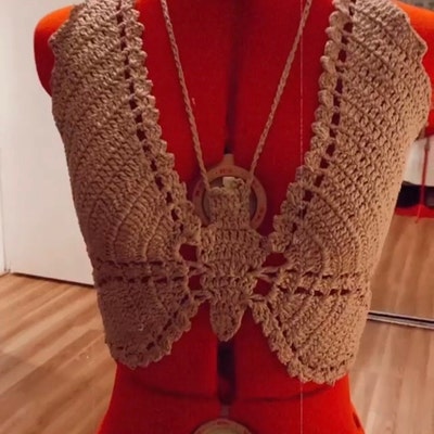 Crochet Butterfly Top Pattern - Etsy