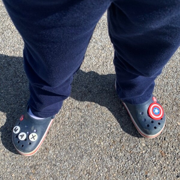 Alphabet / Letters PVC Shoe Charms for Your Crocs / Silicone Bracelet ...