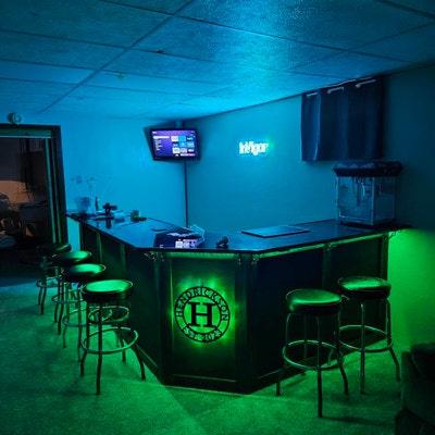 Mountain LED Metal Art Sign / Light up Mountain Metal Sign / Multi ...