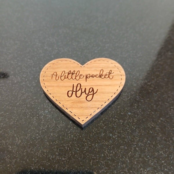 Personalised Pocket Hug - Little Pocket Hug | Gift for Friends | Tough ...