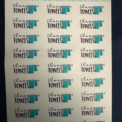 A Year of Date Dots Stickers, Planner Stickers, Removable - Etsy