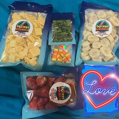 Freeze Dried Skittles Rainbow Meteors - Etsy