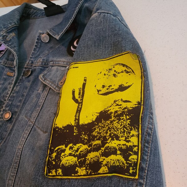 Toke-woman Smoking Sew on Canvas Patch, Joint - Etsy