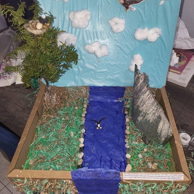 MINIATURE TIGER SHARK Animals Figures Figurines Dollhouse Diorama ...