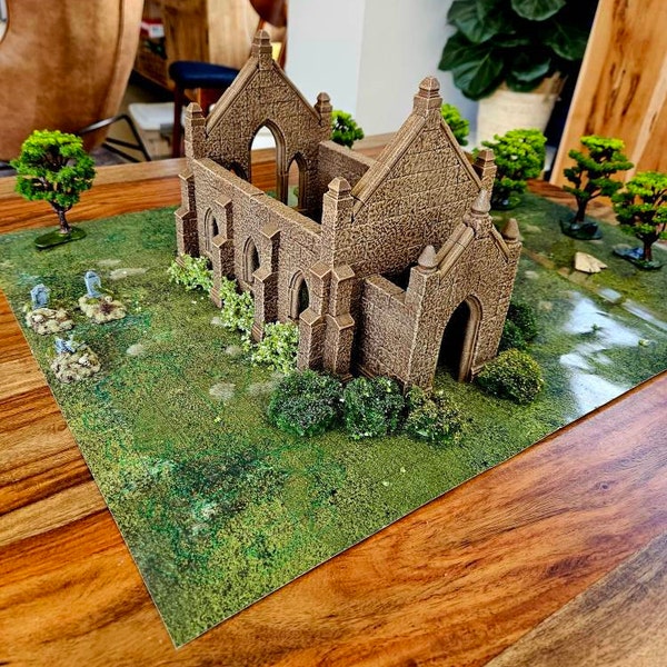 Fresh Graves and Coffins Gravestone Skull Bones Tomb / Painted Terrain ...
