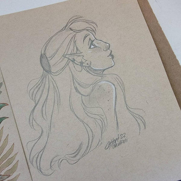 Joy Original Mermaid Illustration - Etsy