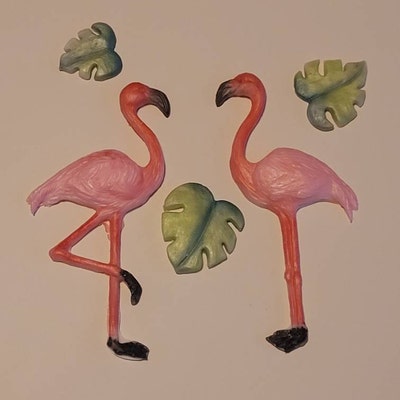 Flamingo Silicone Mould mold 'flamingos' by FPC Sugarcraft Resin Mold ...