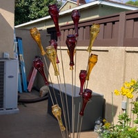 The haint Chaser Glass Bottle Tree by Cubby's - Etsy