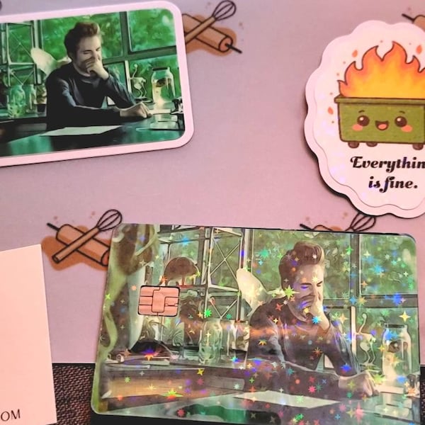 Edward Cullen Credit Card Skin – Funny Twilight Sticker for Debit or ...