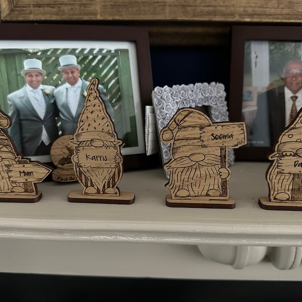 Christmas Personalised Gonk Decorations Place Names - Etsy