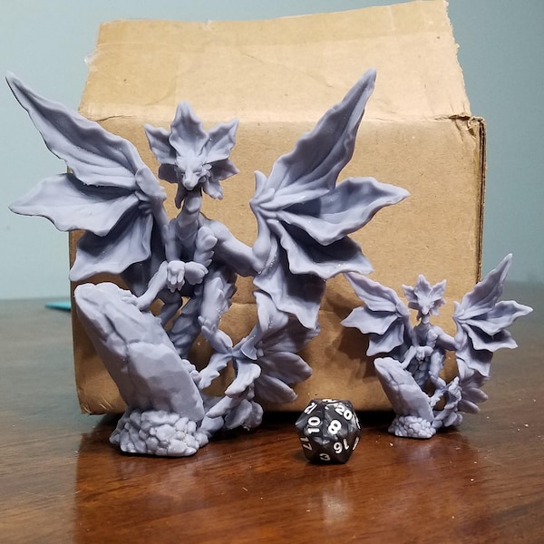 Silk Incubus 2-pack Human and Demon Form for Dungeons and Dragons - Etsy