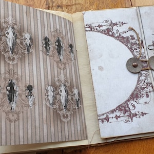 Gothic Stationery Paper, Gothic Writing Paper, Gothic Decor, Dark ...