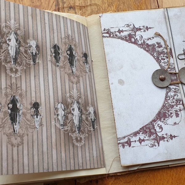 Gothic Stationery Paper, Gothic Writing Paper, Gothic Decor, Dark ...