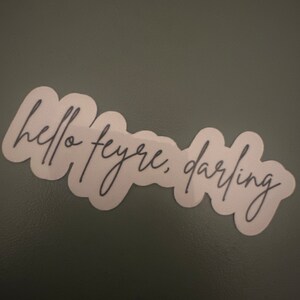 Tamlins Tears Sticker Fantasy Sticker ACOTAR Sticker Booktok Sticker ...