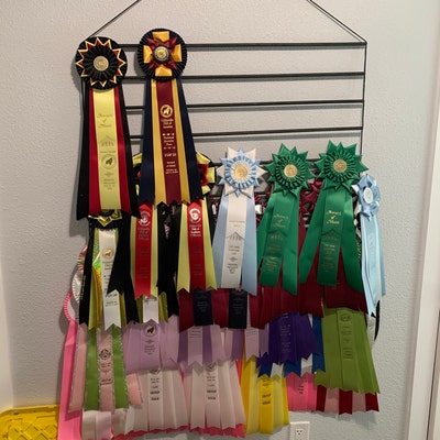 Dog Show Ribbon Holder Display Dog Show Award Rack Dog Show Ribbon ...