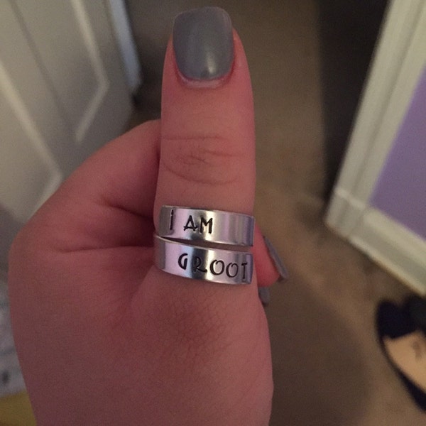 I Am Groot Ring - Etsy