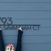 8 Inch Metal House Numbers and Letters, Modern House Numbers, Classic ...