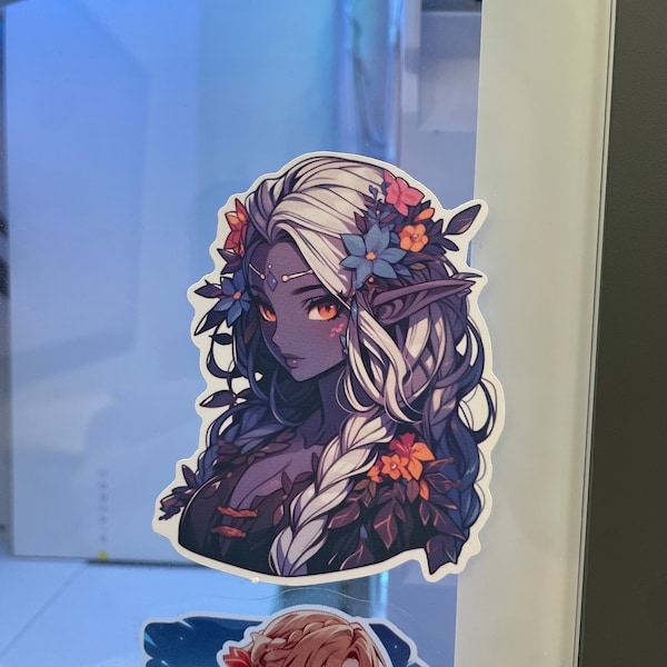 Mysterious Dark Elves Vinyl Sticker Pack | Water Resistant, Tear ...
