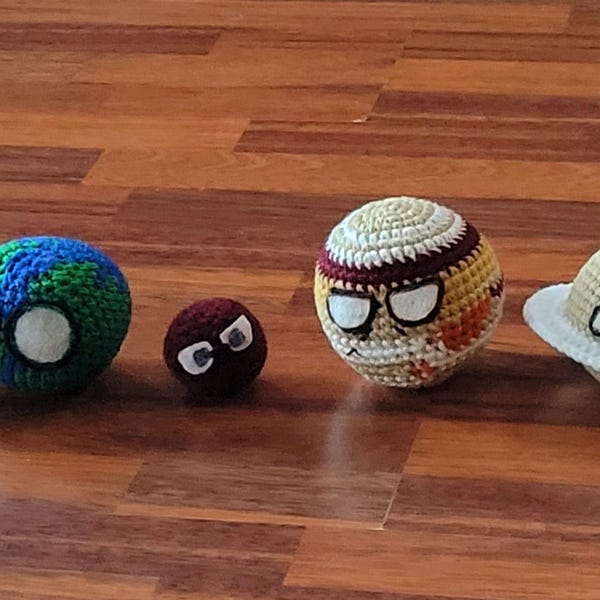 Crochet Patterns - Solar System Advent Calendar - Etsy