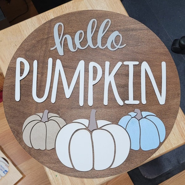 Fall Laser Sign Bundle, Digital Download, Round Door Hanger, Glowforge ...