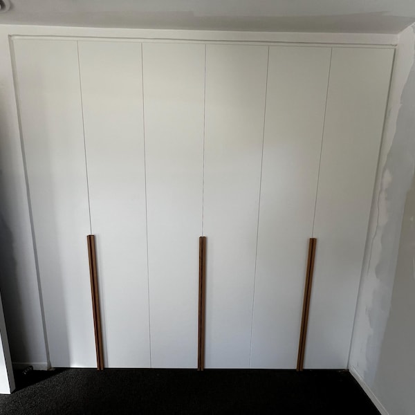 Elevate Your Ikea Pax: Stylish Oak Wood Handles, 120cm Length ...