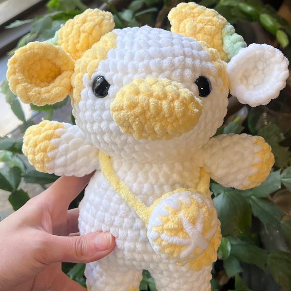 12 in 1 Fruit Cows Plushie Crochet Pattern | Strawberry, Blueberry ...