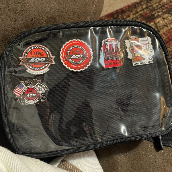 Pin Belt Bag - Ita Bag, Pin Display Bag, Clear Pocket Display Bag, Pin ...