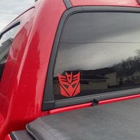 Decepticon Logo Vinyl Decal Car Window Bumper Sticker Select Color/size ...