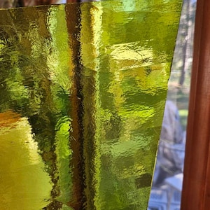 Clear English Flemish Stained Glass Sheet Panel - Etsy UK