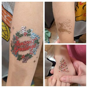 Summer Pool Party Temporary Tattoos for Kids Glitter Styles | Etsy