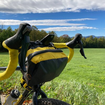 The bar Bag Bicycle Handlebar Bag Made From Repurposed Materials - Etsy