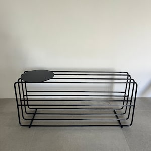 Green Modern Shoe Rack, Metal Entryway Bench, High Quality Shoe Rack ...