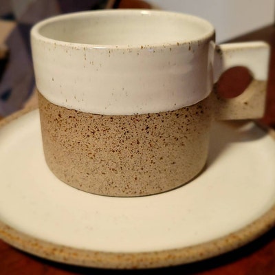 2 Ceramic Plates Set of Two Handmade Pottery Plates - Etsy