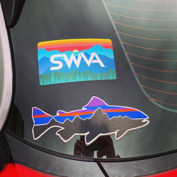 SWVA Sticker 3-pack, Virginia Sticker, Virginia, Southwest Virginia ...