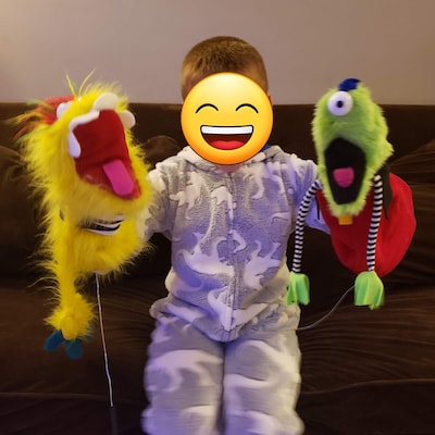 Cyclops Alien Puppet - Etsy