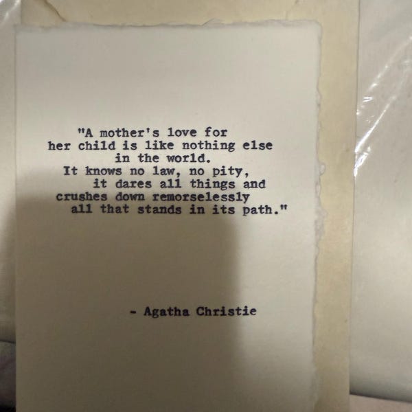 Handmade Card, Original Writing, Inspirational Card, Warrior Gift ...