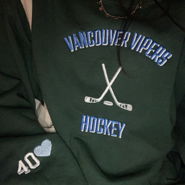 Vancouver Vipers Sweatshirt / Consider Me Becka Mack/ Playing for Keeps ...