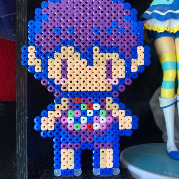 Omori (DREAM / HEADSPACE) Characters From Perler Beads, Perler Videogames, Aubrey, Kel, Hero ...