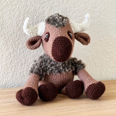 Bison Bison Crochet Pattern Crochet Pattern Bison - Etsy