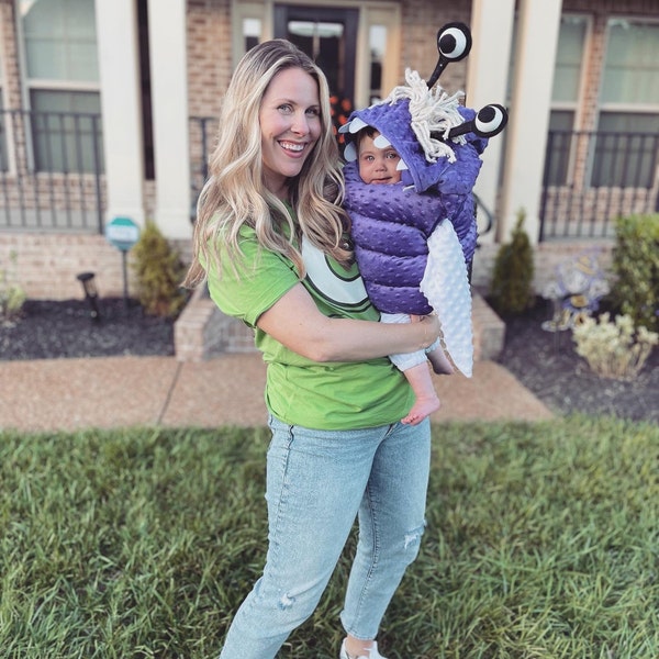Boo Costume, Purple Monster Costume - Etsy