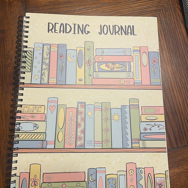 Reading Journal, the Perfect Journal for Readers, Track up to 50 Books ...