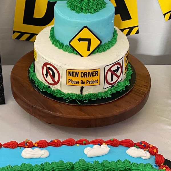 Any Name and Age Driver License Birthday Cake Topper,cake Topper,new ...