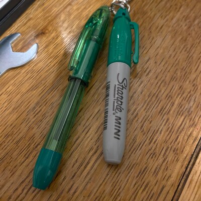 Mini Sharpie for Badge Reel, Nurse Mini Pen Keychain, Badge Reel Mini ...