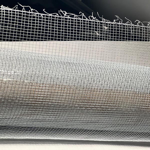 Hard Wire Mesh Fabric, Cloud and Smoke Into Rain Decor Fabric, Steel ...