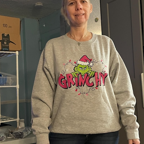 Custom Grinch Family T-shirt, Christmas Matching Grinch Squad Family ...