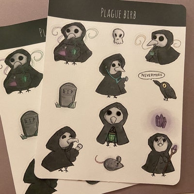 Red Sticker Sheet Autumn Aesthetic Stickers Bujo Stickers - Etsy