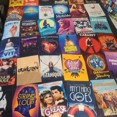 Musical Theatre Tribute Art CUSTOM BROADWAY POSTER 16 Shows Broadway ...