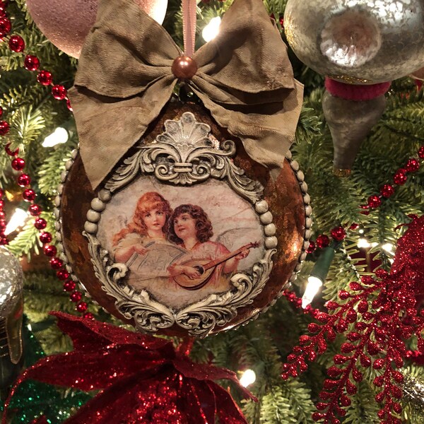 Rococo Style Golden Decorative Wall Hanging Plate, Baroque Portrait of ...