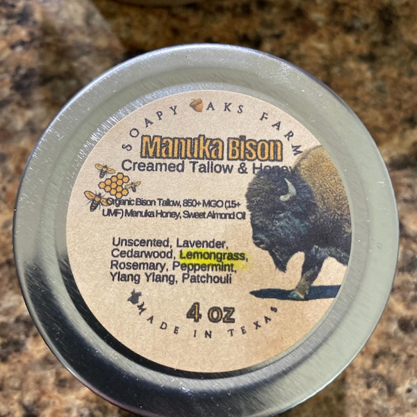850+MGO Manuka Honey & Bison Tallow Cream - Etsy