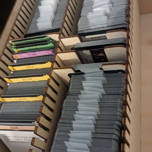 Dominion Card Game - INSERT for Dominion Case - Completely ASSEMBLED ...